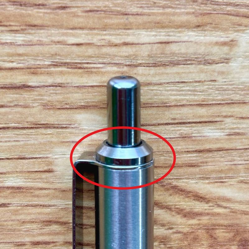 ZEBRA F-xMD（F-701）レビュー｜低重心で書きやすいステンレス製ボールペン