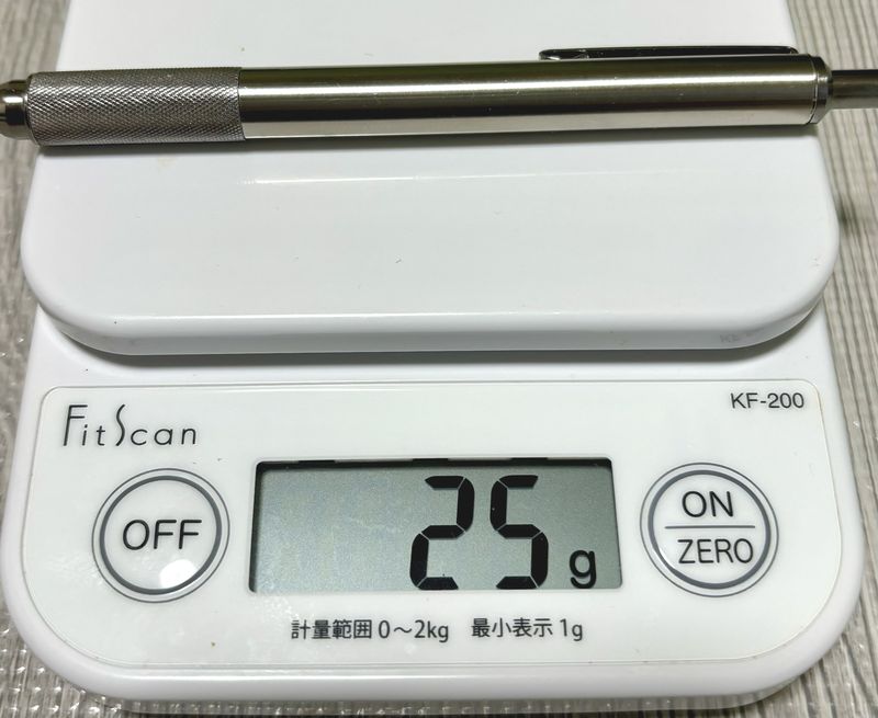 ZEBRA F-xMD（F-701）レビュー｜低重心で書きやすいステンレス製ボールペン